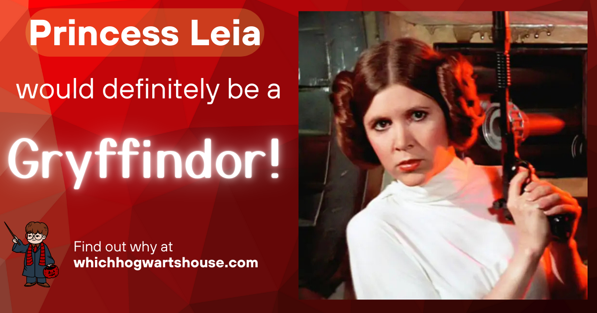 Princess Leia: The Lionheart of the Rebellion | Which Hogwarts House